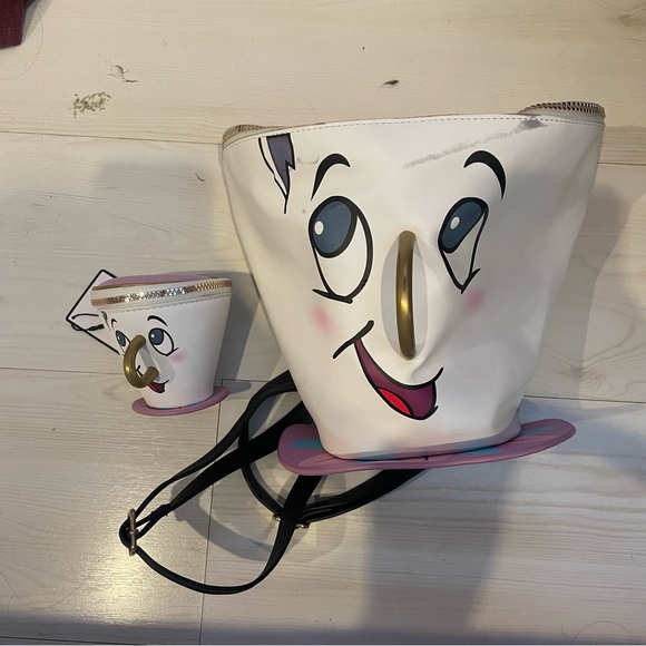 Disney | Bags | Disney Primark Beauty And Beast Teacup Book Bag And Tea ...